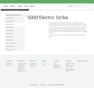5000 Electric Strike | HES