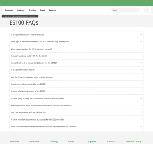 ES100 FAQs | HES