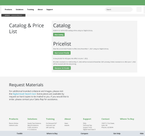 Catalog & Price Lists | HES